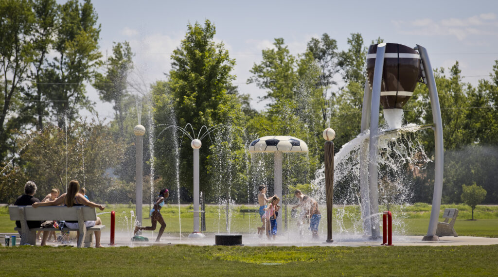 Fairfax Sports Theme Splash Pad